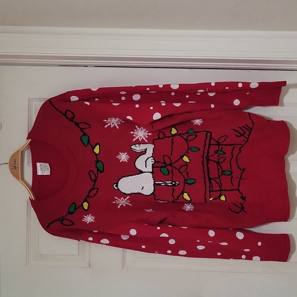 Peanuts | Tops | Peanuts Christmas Sweater | Poshmark